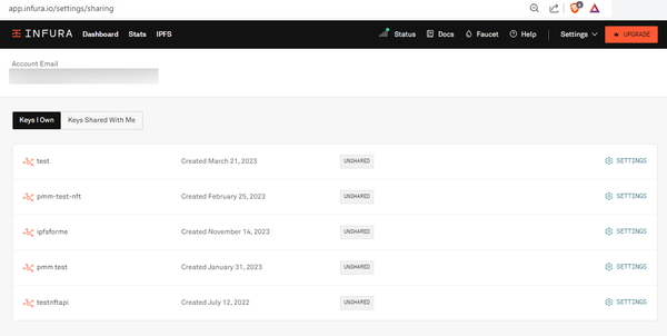 Best Practises for Infura API Key Management